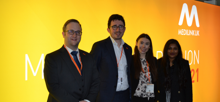 Medilink UK Pavilion at MEDICA 2021 - Medilink